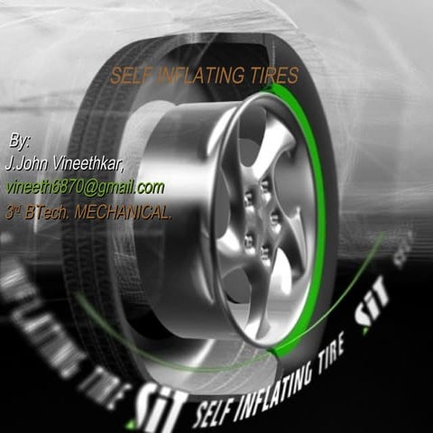 Self inflating tyres | PPT