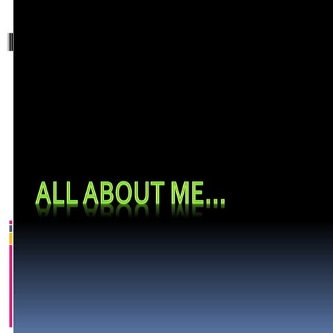 Best Self Intro PPT | PPTX