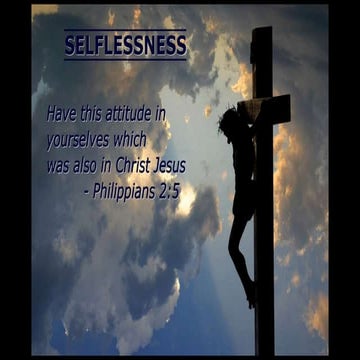 Selflessness | PPT