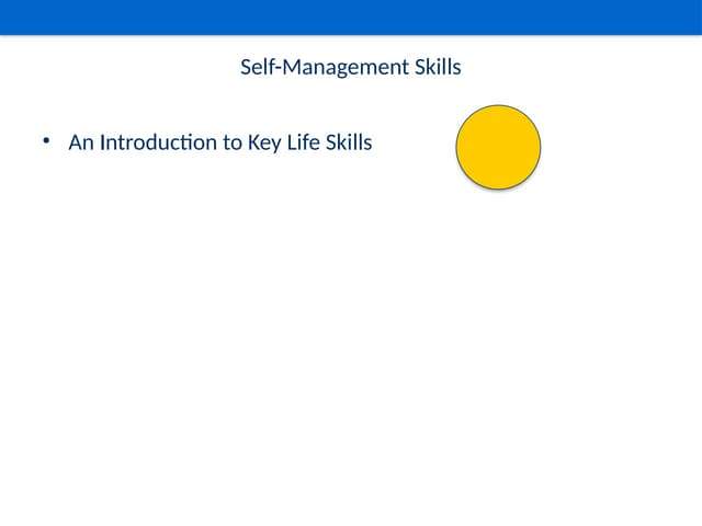 SELF MANAGEMENT SKILLS.pptx