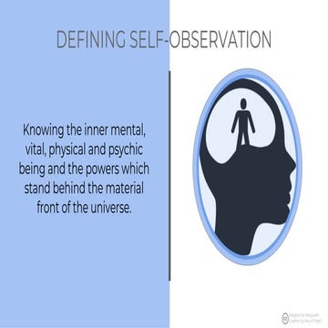 Self observation and Observer Effect | PDF