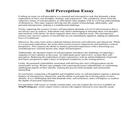 Self Perception Essay.pdf