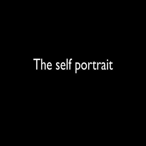 Self portraits | PPT