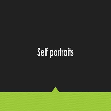 Self portraits description and examples.pptx