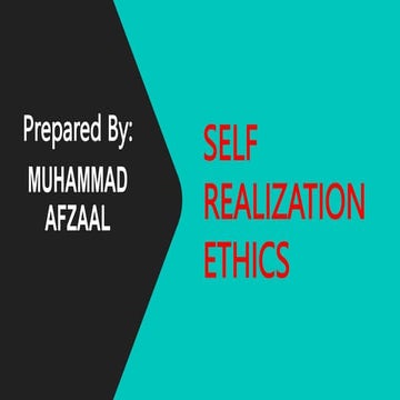 SELF REALIZATION ETHICS.pptx