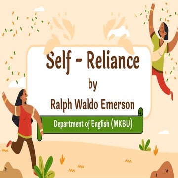 Self Reliance by Ralph Waldo Emerson.pptx