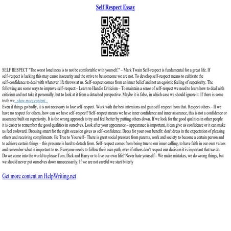 Respect powerpoint 26 slides | PPT