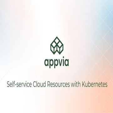 Self service cloud resources | PPT
