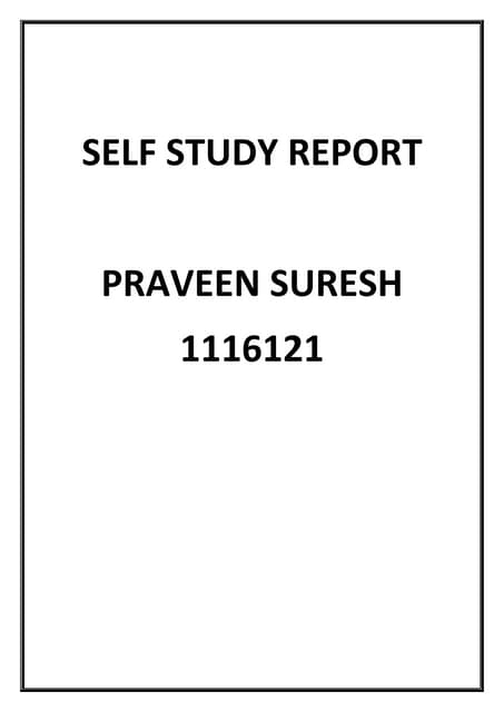 SELF STUDY REPORT FORMAT PDF self-study-report-format-pdf