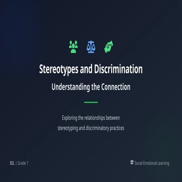 Exploring the relationships between stereotyping and discriminatory ...