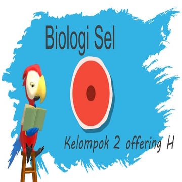 biologi sel struktur dan fungsi lengkap | PPTX