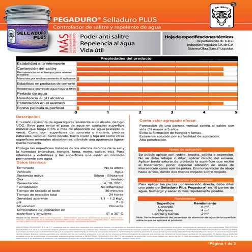 Selladuro plus ft | PDF