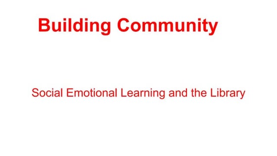 Social emotional learning | PPT