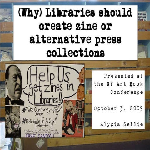 NY Art Book Fair/Contemporary Artists Books Conference Slides | PPTX