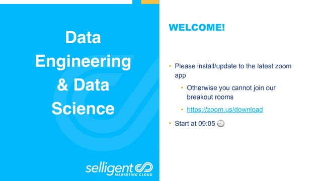 PXL Data Engineering Workshop By Selligent | PPT PXL Data Engineering Workshop By Selligent | PPT