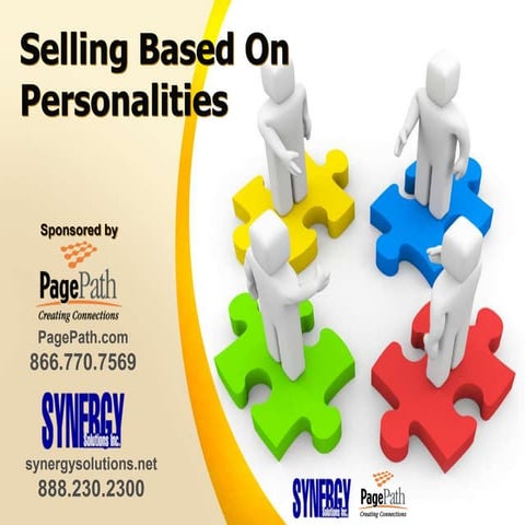 Selling Based on Personalities | PPTX