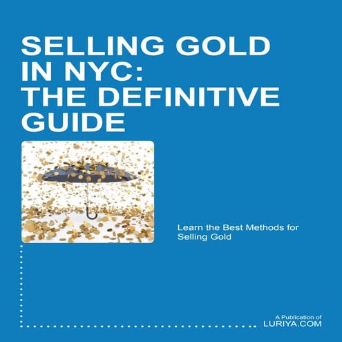 Know How-Selling Gold | PDF