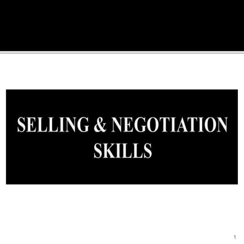 sellingnegotiationskills112222233333.ppt