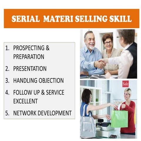 Selling skill praktis | PDF