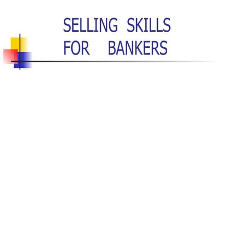 Selling skills[1] | PPT