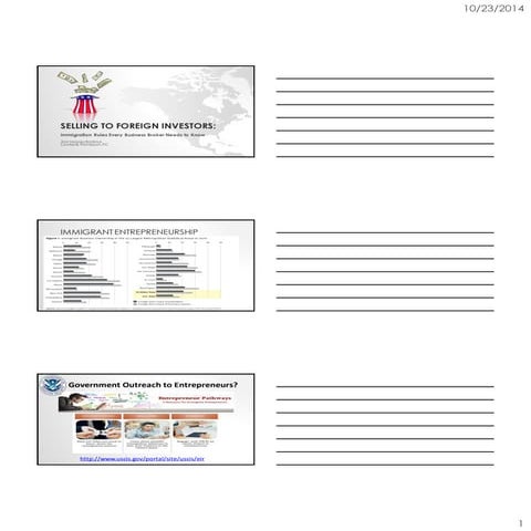 Selling to Foreign Investors: Immigration Rules Every Business Broker ...