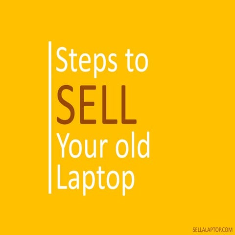 Sell a laptop | PPTX