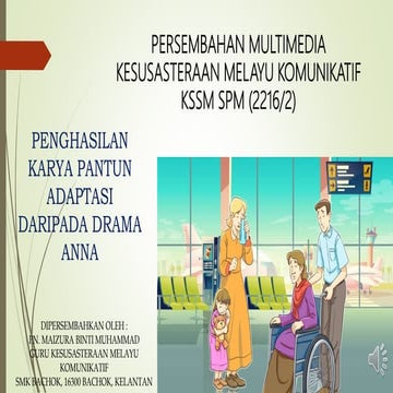 SELOKA ADAPTASI DRAMA ANNA | PPTX