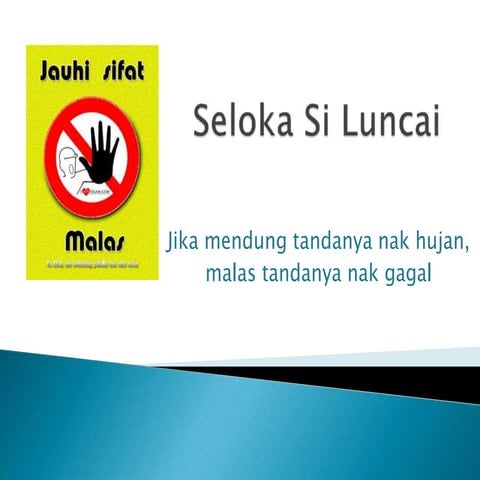 Seloka si luncai | PPT