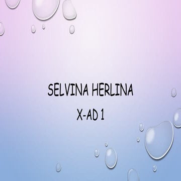 Selvina herlina | PPTX