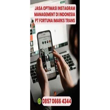 Hub. 0857 0666 4344, Jasa Optimasi Media Sosial Indonesia PT Fortuna Imarks Trans | PPTX