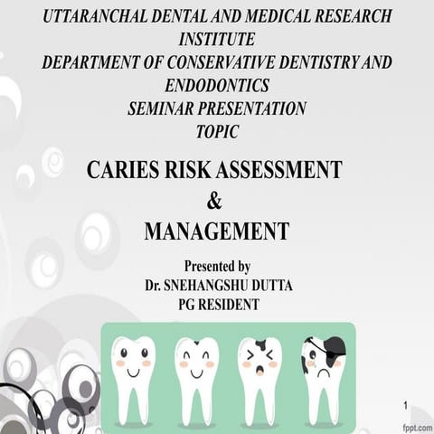 Cariogram | PPTX