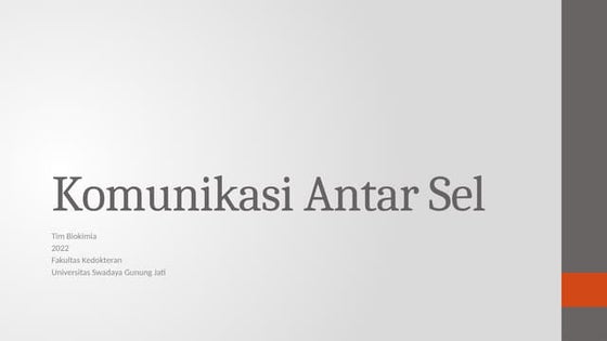 Komunikasi sel | PPTX