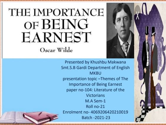 Double Life in Importance of Being Earnest | PPTX | Books and Literature
