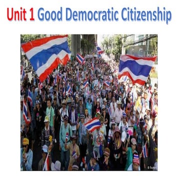 Civics M2 UNIT1 Good Citizenship COVID Season | PPTX