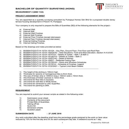 Sem 2 m2 project assignment | PDF