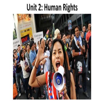 CIVICS M3 Unit2 human rights COVIDSeason | PPT