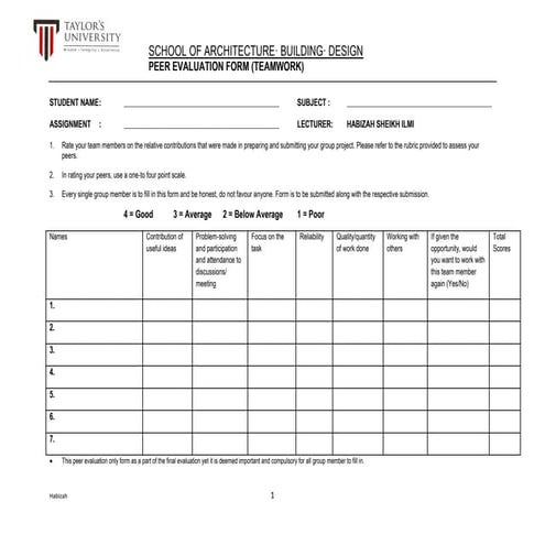 Sem 2 mea 2 peer assessment | PPT