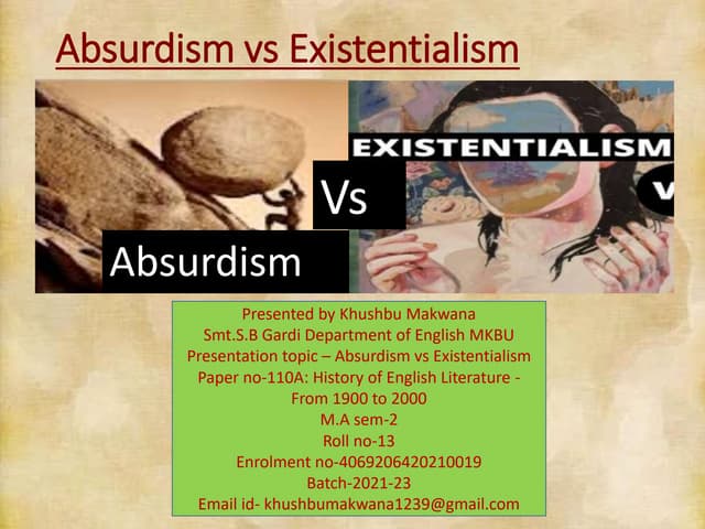 Facing the Void_ A Comparative Analysis of Absurdism, Nihilism, and Existentialism.pptx