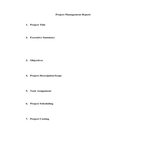 Sem 2 project management report | DOC | Business | Business and Finance