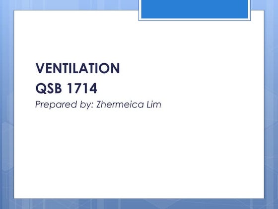 Forced Draft Ventilation | PDF