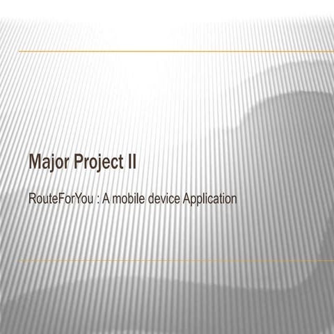 Sem 8 major presentation | PPT