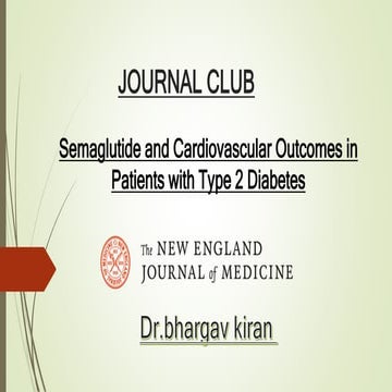SELECT TRIAL. journal club presentation pptx | PPTX