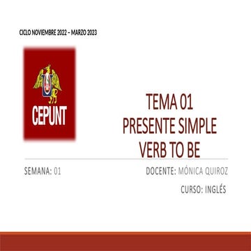 SEMANA 1 -PRESENT SIMPLE- VERB TO BE-AMERICAN.pptx
