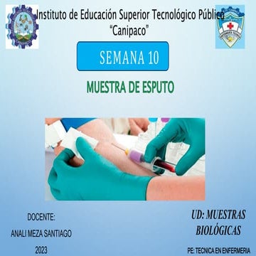 SEMANA 10 MUESTRA DE ESPUTO.pptx