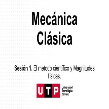 Magnitudes Físicas y el método científico | PDF