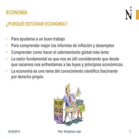 Porque estudiar economia | PPTX