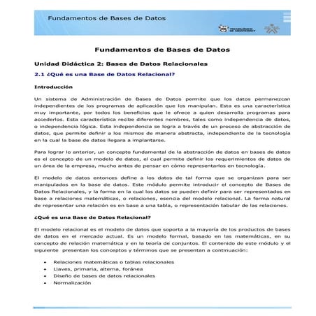 Guia n3 diseno modelo conceptual bd | PDF