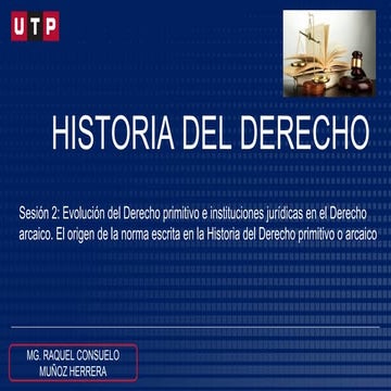 SEMANA historia del derecho de la uni tec | PDF