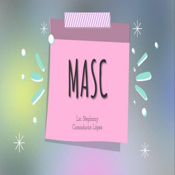 Cuadro comparativo de los MASC | PDF