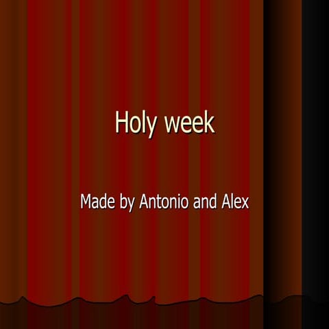 Semana santa | PPT